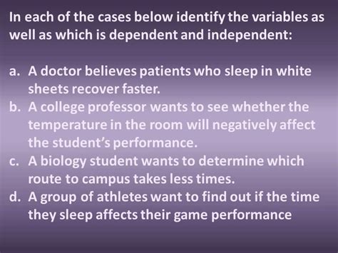 Scientific Method Part 1 Dependent Vs Independent Variables YouTube