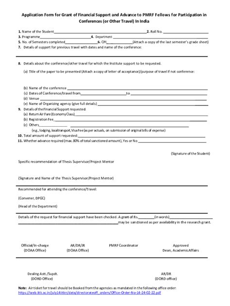 Fillable Online Why Does Pmrf Prime Minister Research Fellowship Is