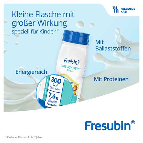 FREBINI Energy Fibre Drink Vanille Trinkflasche Medpex