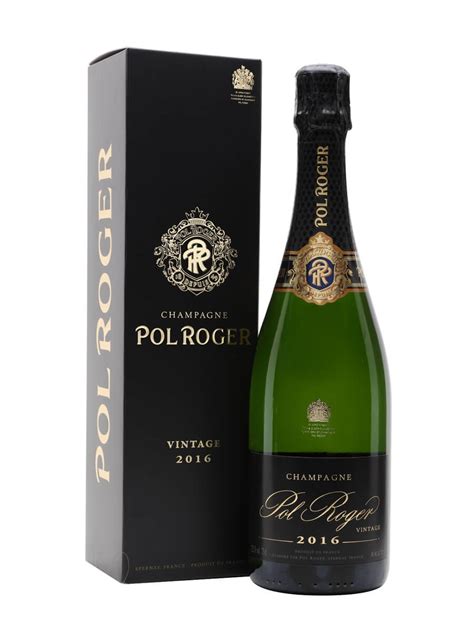 Pol Roger Brut Vintage 2016 Champagne Gift Box The Whisky Exchange