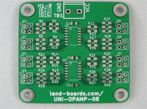 Tindie Blog Universal Op Amp Pcb