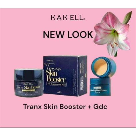 KAK ELL Tranx Skin Booster Free GDC Jeragat Kusam Parut Hitam