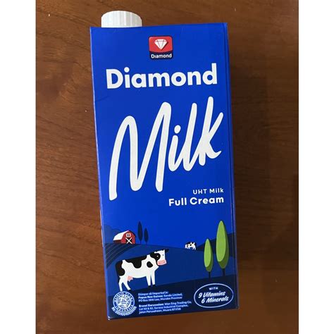 Jual Diamond Susu Uht Full Cream 1 Liter Full Cream Milk Susu Uht Shopee Indonesia