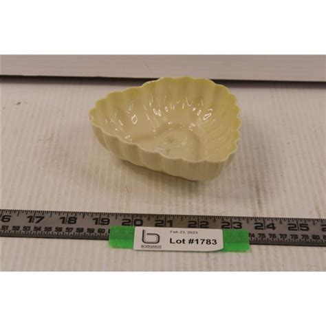 Belleek Candy Dish Bodnarus Auctioneering
