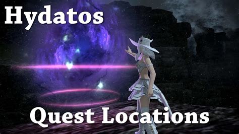 Ffxiv Eureka Hydatos Hidden Quest Locations Youtube