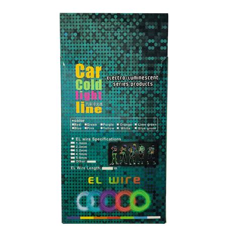 EL Wire Car Interior Light Ambient Neon Light