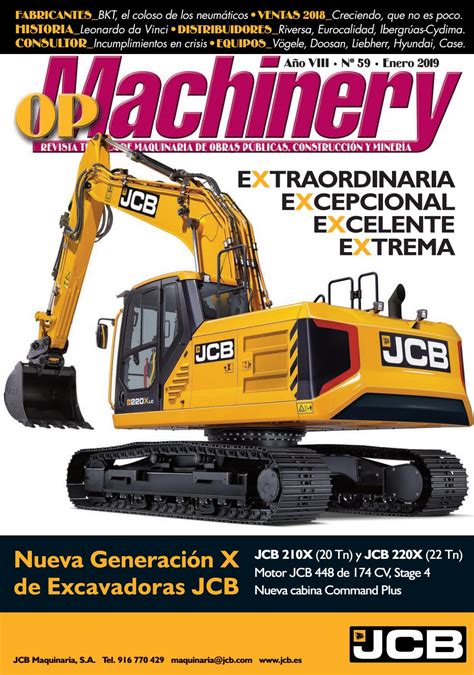 Op Machinery 59 Enero 2019 By Op Machinery Issuu