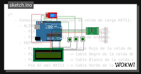 Calibracion Balanza Wokwi ESP32 STM32 Arduino Simulator
