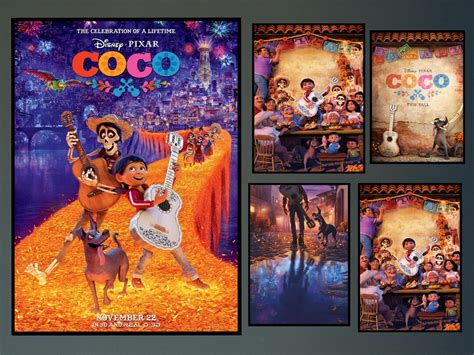 Coco Movie Poster 2023 Filmroom Decor Wall Artposter Tcanvas