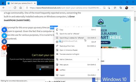 Enable Or Disable Overlay Scrollbar In Microsoft Edge Browser