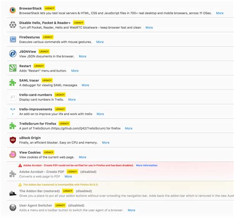 Long Term Ff User I Had High Hopes For Webextensions Not Sure How I