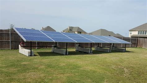 Ground Mounts Advanced Solar And Electric Llc