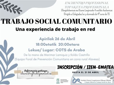 Trabajo Social Comunitario