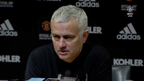Jose Mourinho Post Match Press Conference After Man United 4 Fulham 1