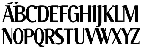 Serif Narrow Font