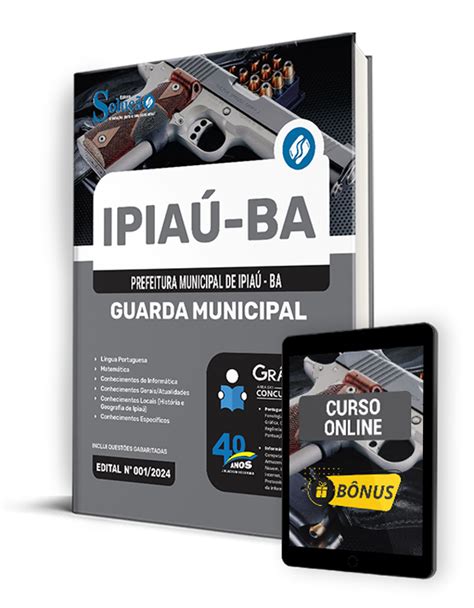 Apostila Prefeitura de Ipiaú BA Guarda Municipal