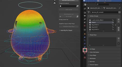 【blender】ウェイトペイントのありがたい情報まとめ らくがきクリエイトmononoco