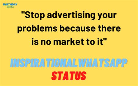 100 Inspirational Whatsapp Status Quotes Wishes Birthday Stock