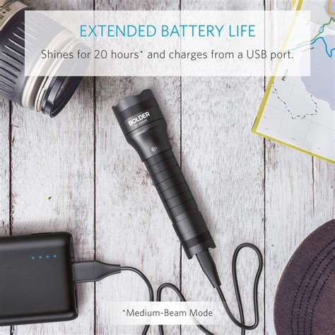 Anker Rechargeable Bolder Lc40 Flashlight Tabalng Tabalng