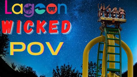 Wicked Launched Roller Coaster Pov Lagoon Amusement Park Utah Youtube