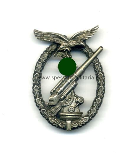 Flakkampfabzeichen Der Luftwaffe Juncker Spessart Militaria