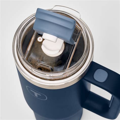 Copo Térmico Big T Com Canudo Tupperware 11l Mar Profundo