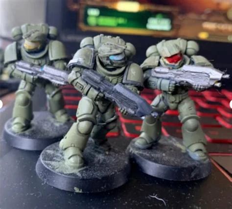 Assault Rifle Halo Bolter Replacer Model Bit 10x Compatible With Sm