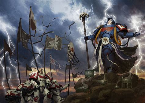Artstation First Founding White Scars For Black Library
