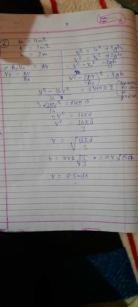 Solution Of Questions 6 Physics Notes Teachmint