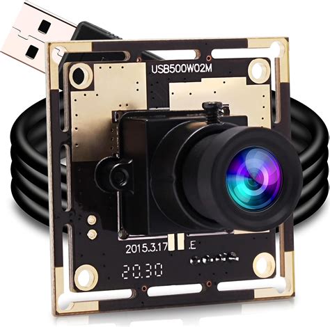 5mp USB Camera For Computer 3 6mm Lens MJPEG 5megapixel Industrial Machine Vision HD USB Camera