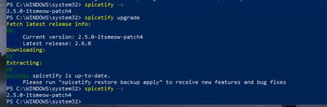 Just Trying To Update Spicetify Issue 999 Spicetify Cli GitHub