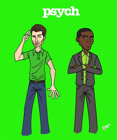 Shawn And Gus Get Animated By Psych93 On Deviantart