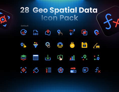 28 Geo Spatial Data Icon Pack By Pawan Kumar Arya On Dribbble