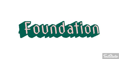 Foundation Word Animated  Logo Designs