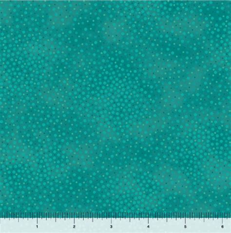 Qt Fabrics Spotsy Dot Blender 29912 Qs Turquoise Sold By The Half