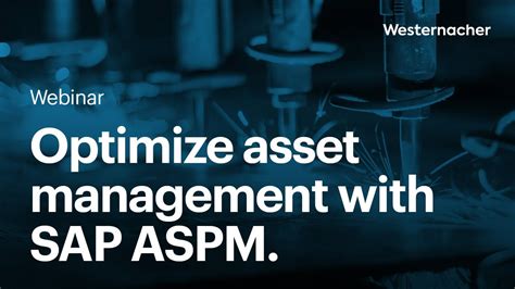 Optimize Asset Management With Sap Aspm