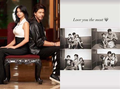 Suhana Khan Drops A Precious Throwback Pic With Shah Rukh Khan On His