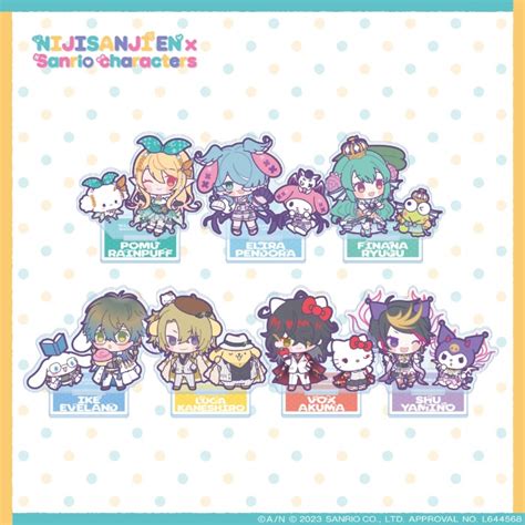 「nijisanji En」lazulight・luxiem×「サンリオキャラクターズ」コラボグッズが登場！ Charalab（キャララボ）