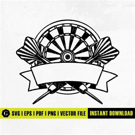 Darts Logo Svg Dartboard Svg Dart Game Svg Dart Svg Inspire
