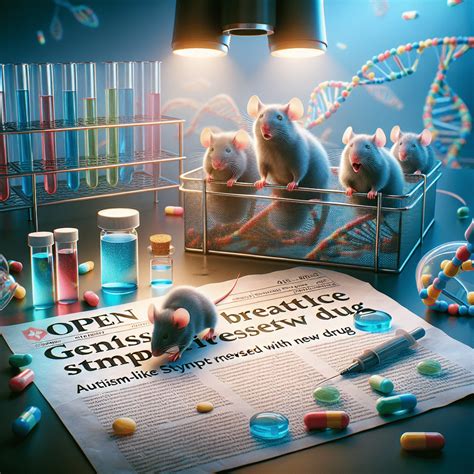 Genetics Breakthrough Autism Like Symptoms Reversed With New Drug