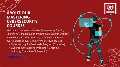 Mastering Cybersecurity Training Courses Ppt