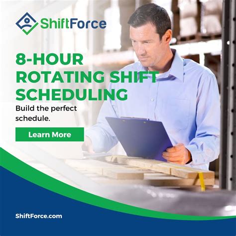 Shiftforce 🚀 Build The Perfect 8 Hour Rotating Shift Schedule ⏰
