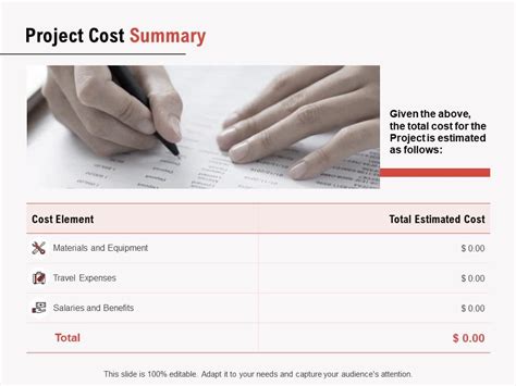 Top 10 Project Cost Summary PowerPoint Presentation Templates In 2025