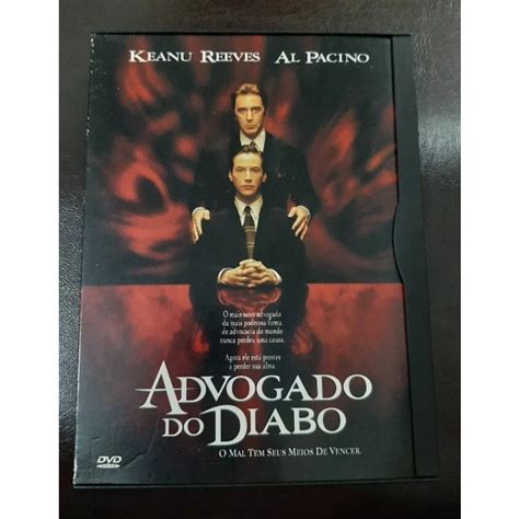 DVD Filme Advogado do Diabo Al Pacino Keanu Reeves Ótimo Estado