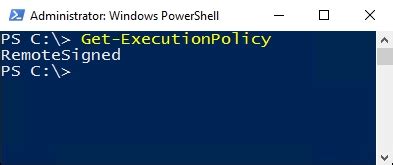 Execution Policy Powershell