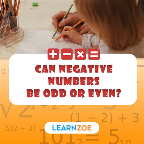 Can Negative Numbers Be Odd Or Even Learn Zoe