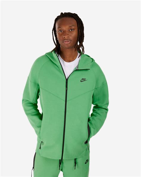 Shop Nike Tech Fleece Full Zip Hoodie Fb7921 363 Green Snipes Usa