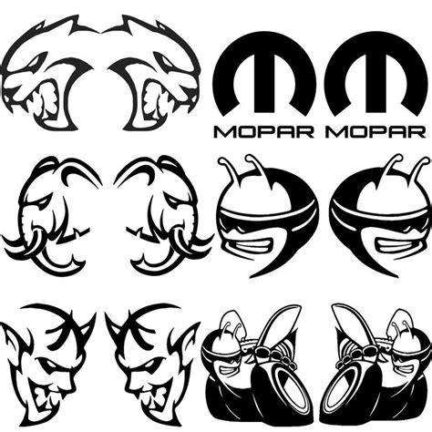 Sticker Dodge Challenger
