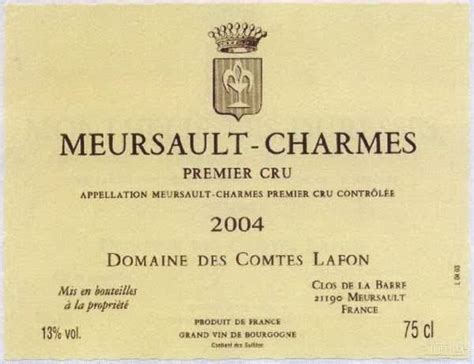 Domaine Des Comtes Lafon Meursault France