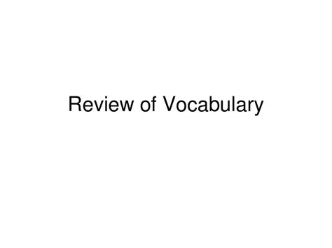 Review Of Vocabularyword文档在线阅读与下载无忧文档